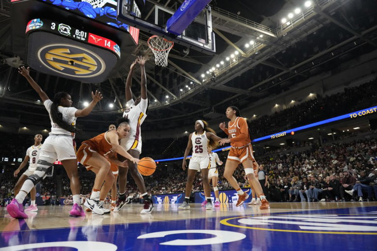 Texas title: Longhorns crush South Carolina to win SEC women’s hoops ...