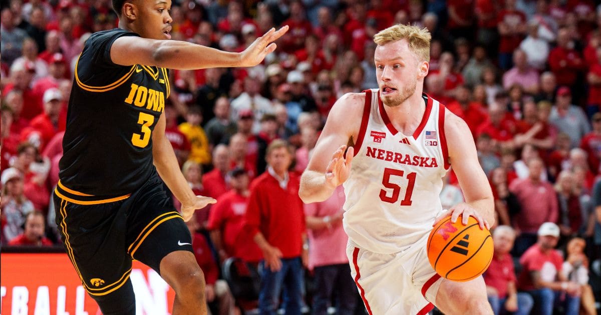 Nebraska basketball caps off historic regular season with overtime win ...