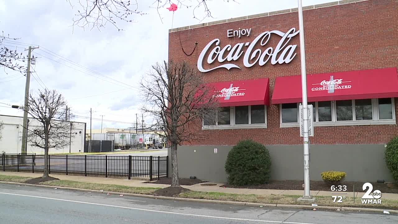 Carbon dioxide explosion injures 4 at Baltimore Coca-Cola bottling facility