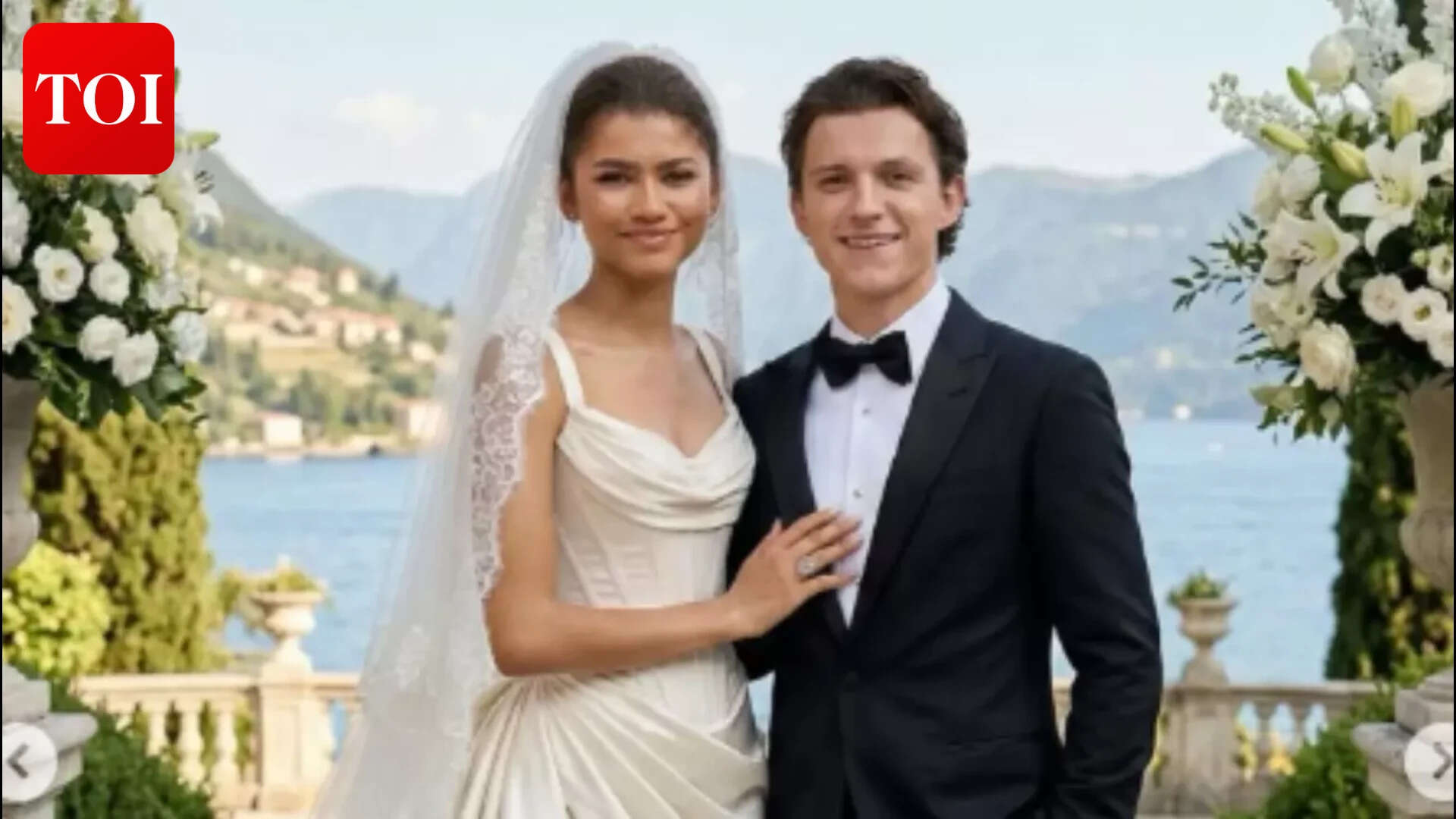 Tom Holland and Zendaya's fake AI-generated wedding pic rakes in 11 ...