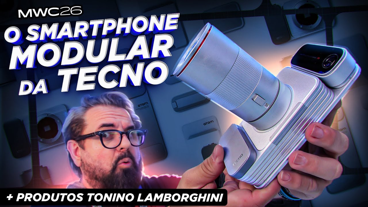 O tão falado celular modular da Tecno vale a pena