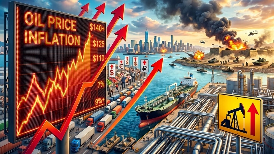 US-Iran war: Crude oil price hits 52-week high, logging 20% intraday ...