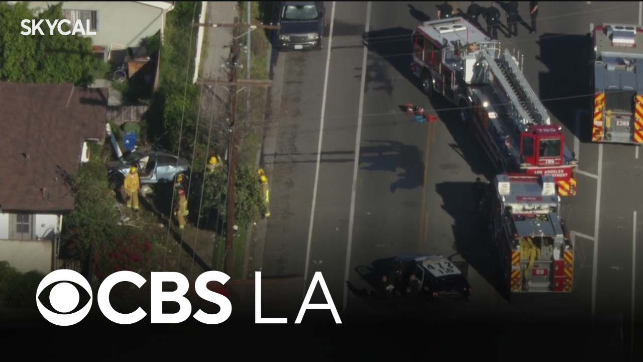 One hospitalized after car crashes into Sun Valley home