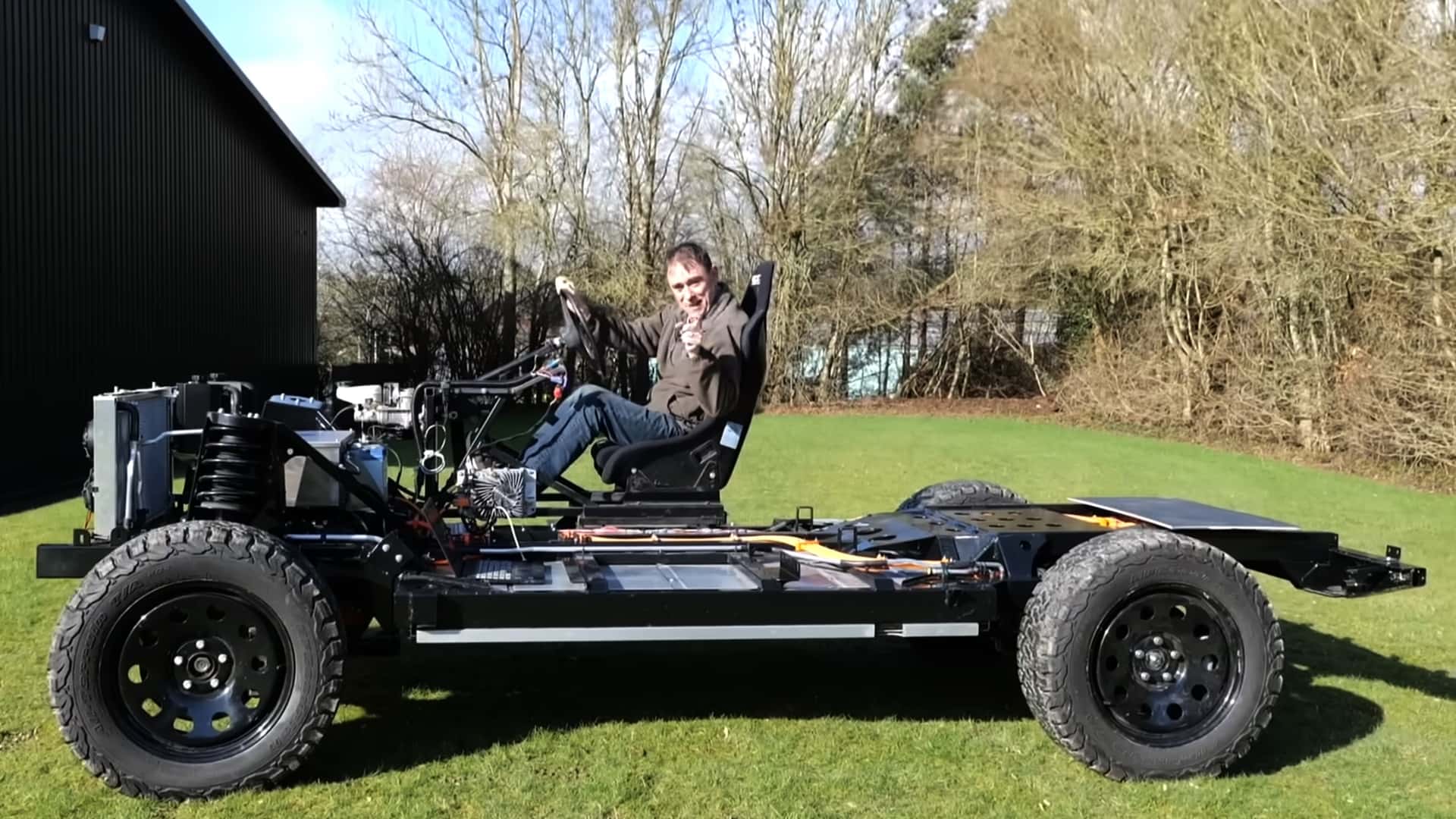 This ready-made EV chassis could be the perfect fit for a classic truck