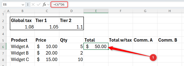Don't underestimate the power of the $ sign in Excel formulas