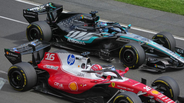 George Russell wins Formula 1's Australian GP as Mercedes goes 1-2