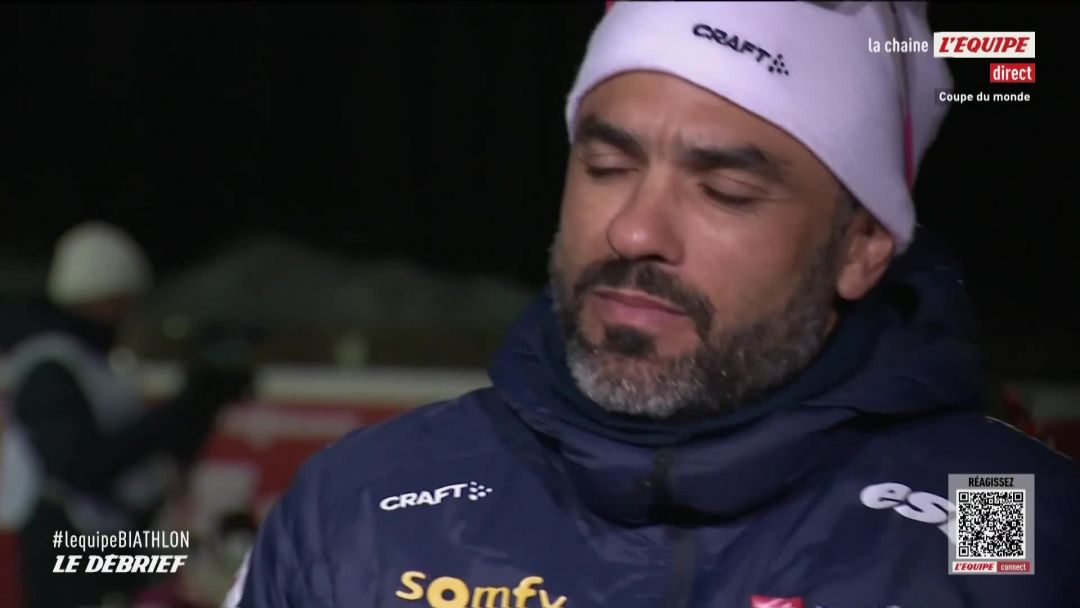 Simon Fourcade : « Non, Éric Perrot ne skie pas sur Émilien Jacquelin