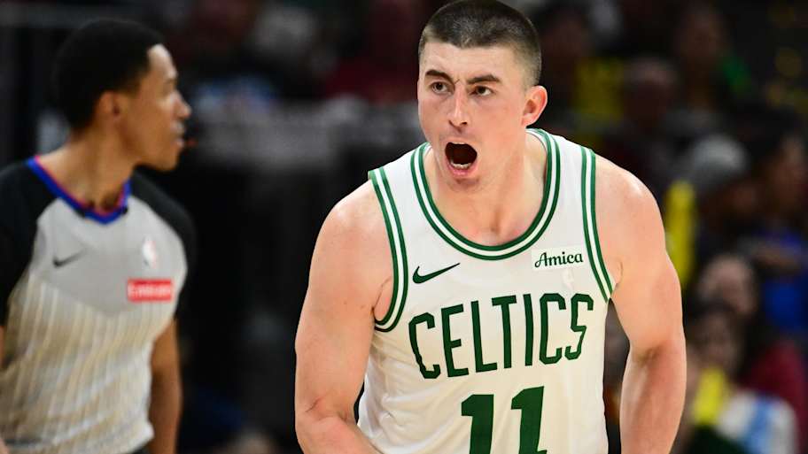 Celtics-Cavaliers player grades: Brown & Tatum lead way, Pritchard ...