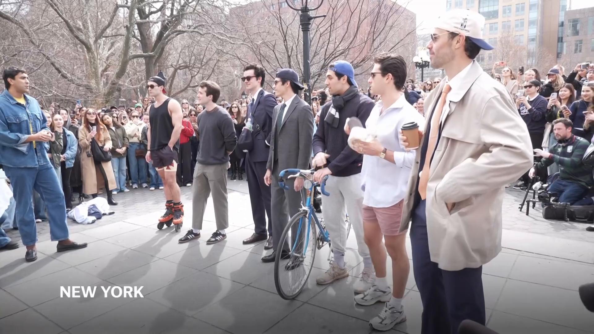 A controversial TV show about JFK Jr. spurs a pop-up look-alike contest ...