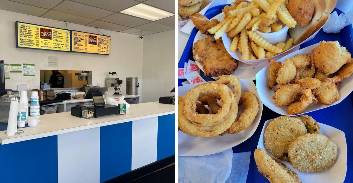 This Indiana fish stand is famous for hand-breaded filets and portions ...
