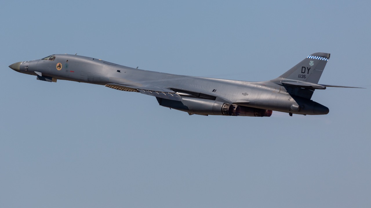US heavy bombers flood UK base as countdown to 'the big one' begins