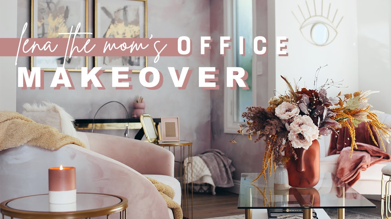 DIY office makeover for Lena the mom