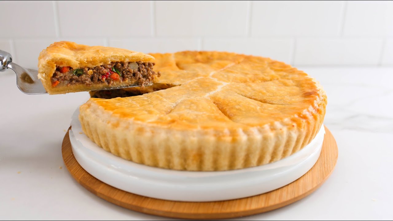I made the ultimate deep dish meat pie!