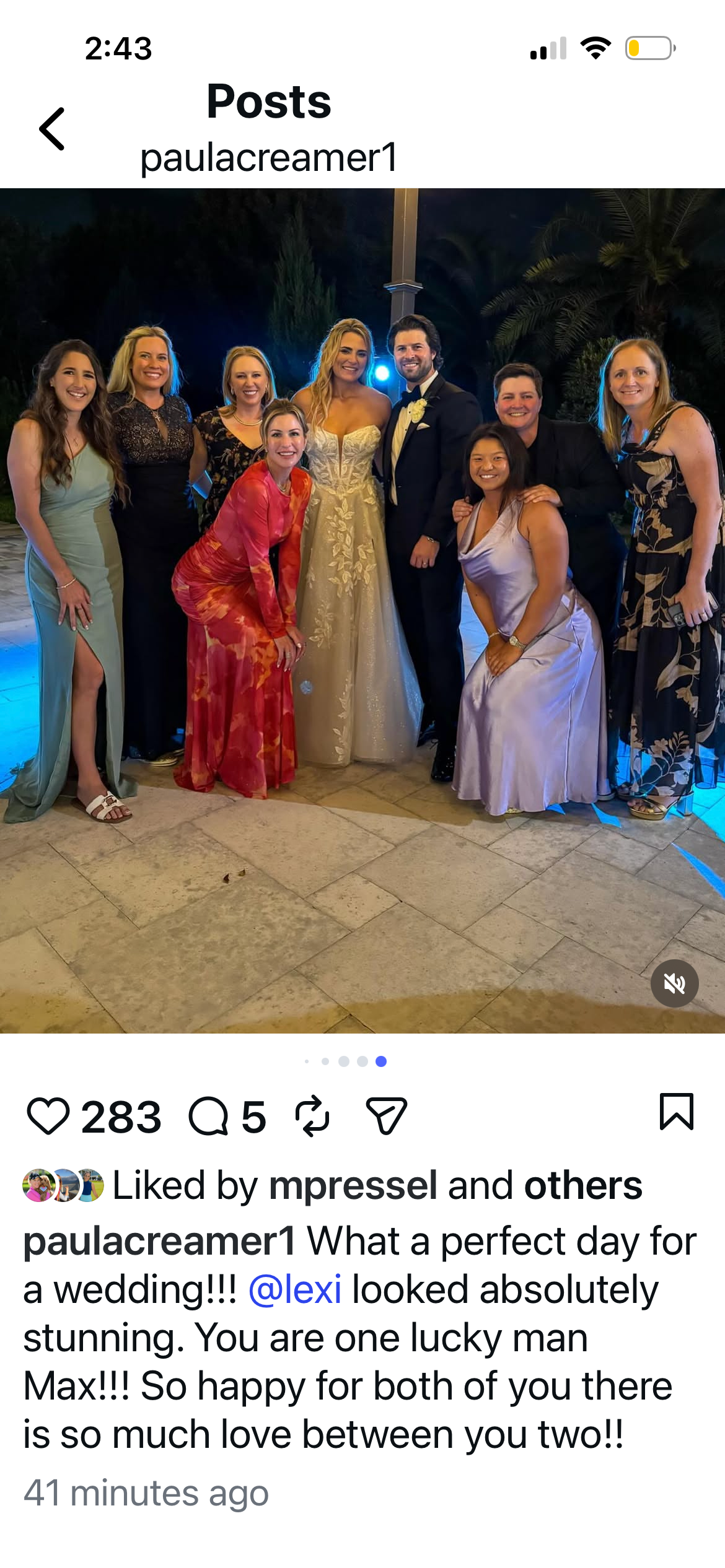 Lexi Thompson weds Max Provost at Tuscan-style estate. See the photos