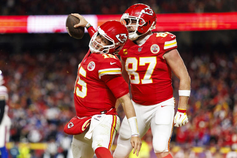 Patrick Mahomes posts Travis Kelce video as Chiefs await decision