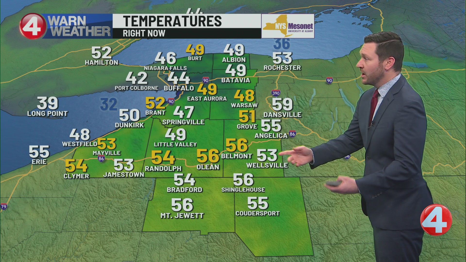 Buffalo weather update: 6 p.m., 3/8/26
