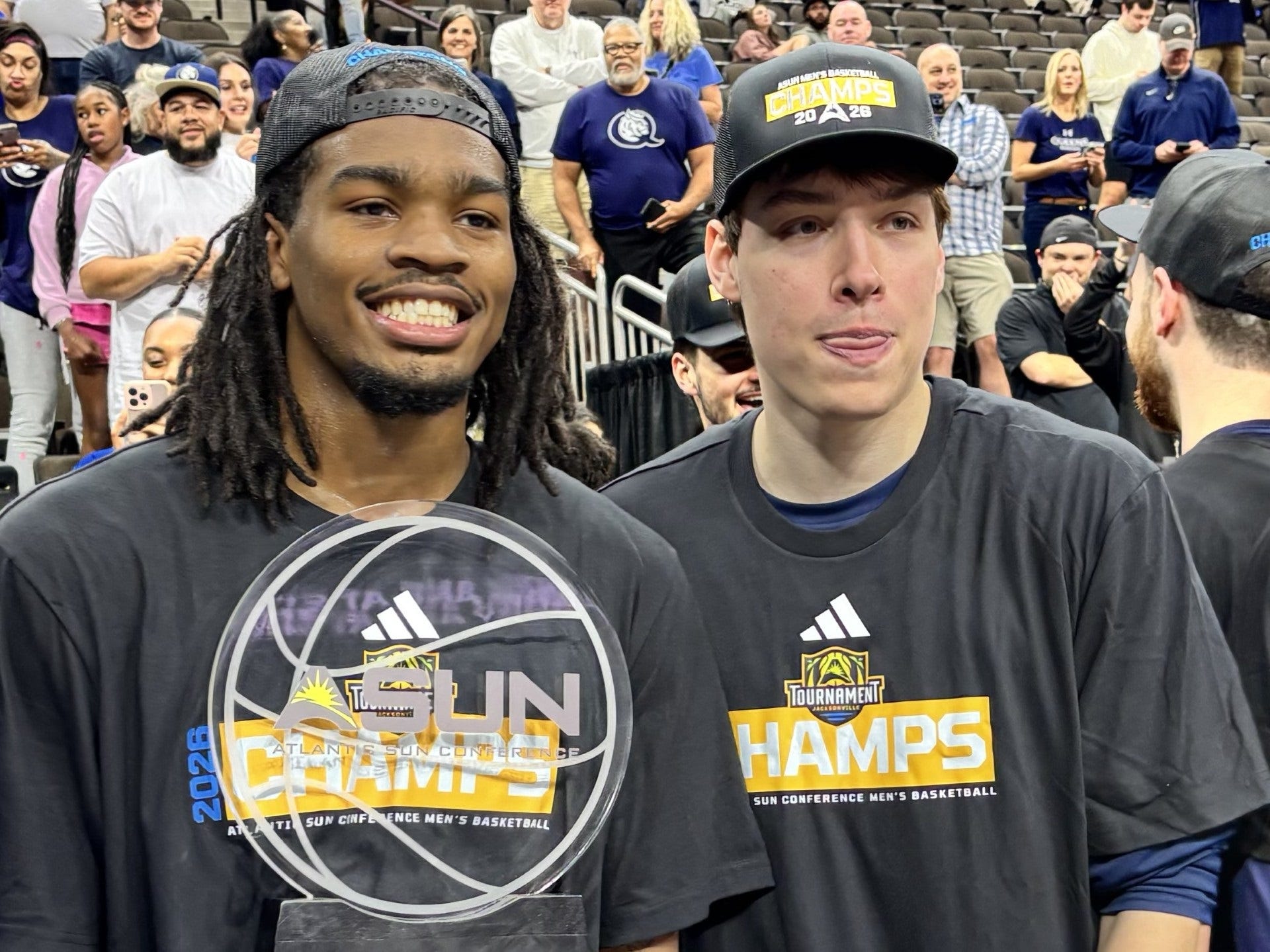 A Battle Royal: Queens outlasts Central Arkansas for ASUN men's ...