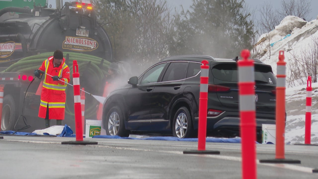 Questions persist as NB sets up car wash for those affected by chemical ...