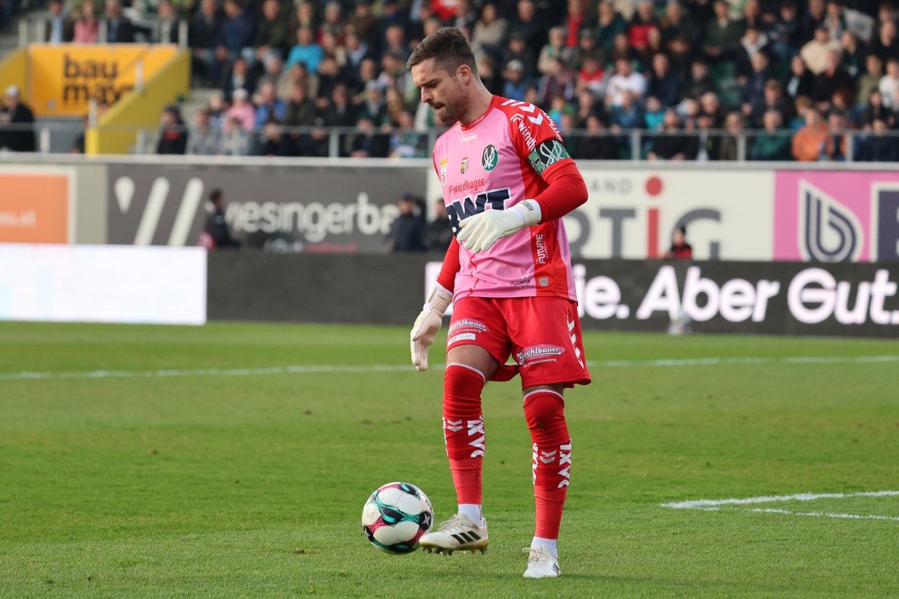 SV Ried-Torhüter Andreas Leitner: "Enttäuschung darf und muss heute da ...