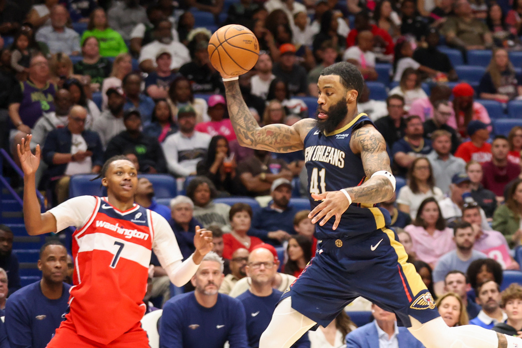 Murphy scores 24 as the Pelicans hand the Wizards their 8th straight ...