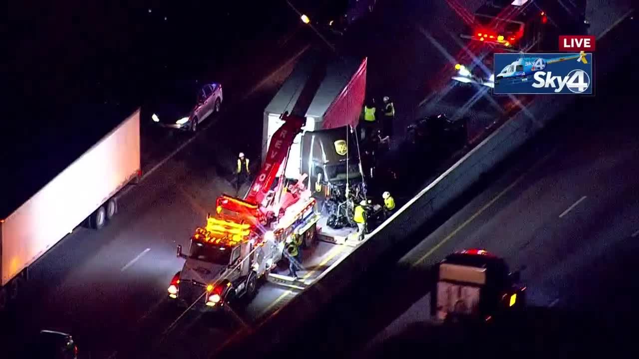 I-85 crash causes miles-long traffic backup in Spartanburg County