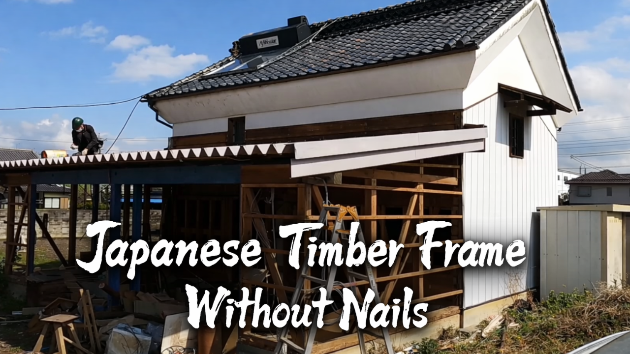 Rebuilding a Japanese timber frame without nails