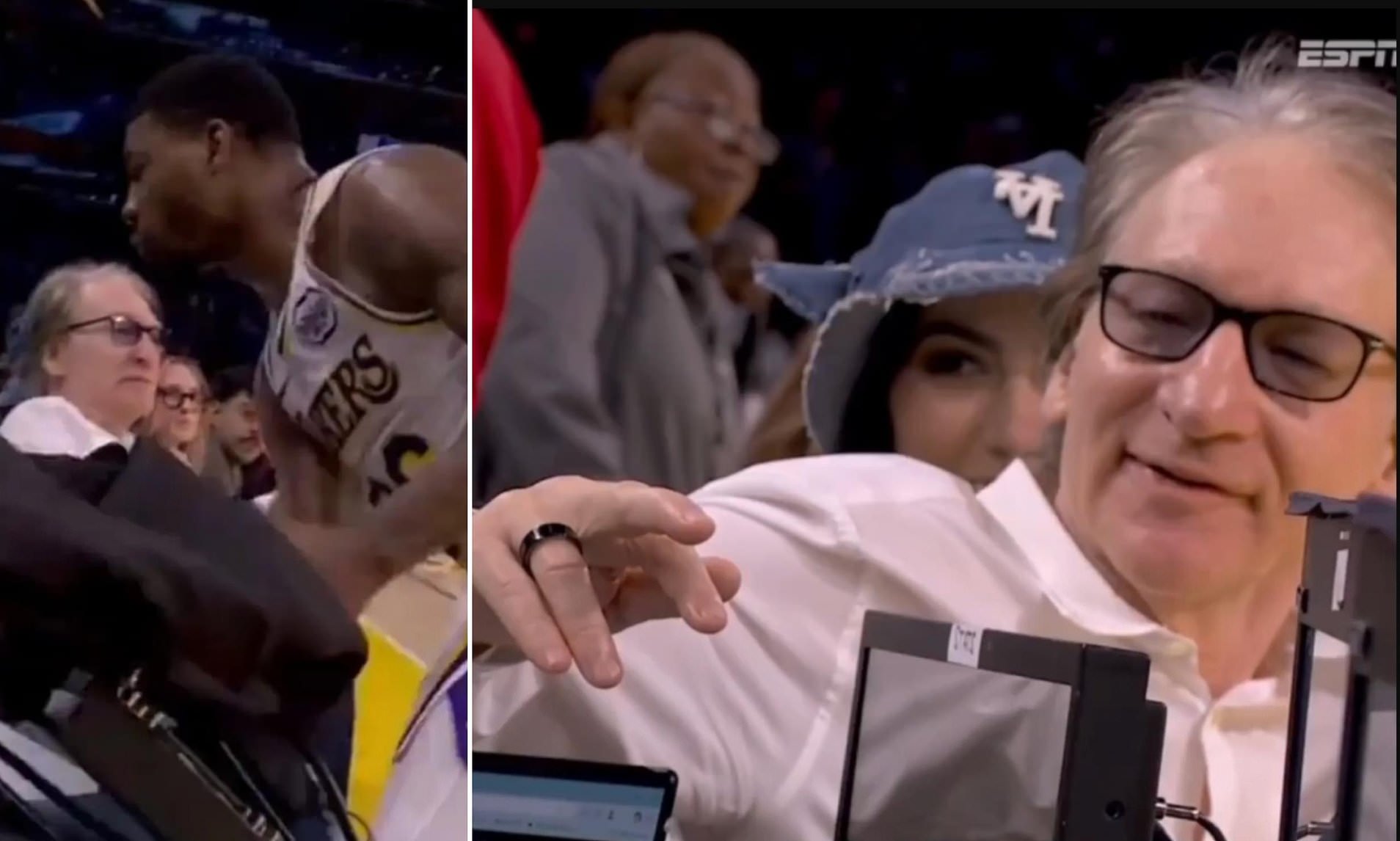 Bill Maher is injured after NBA player crashes into his courtside seat ...