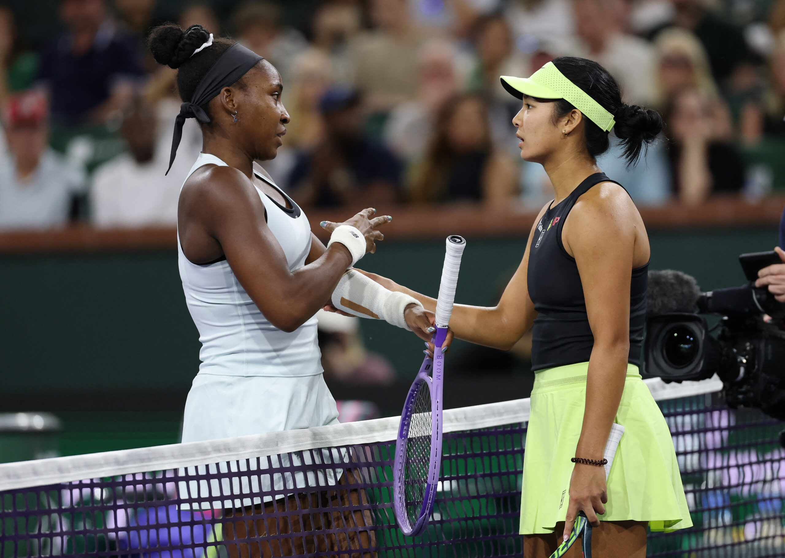 Coco Gauff suffers 'scary' injury vs Alex Eala at Indian Wells