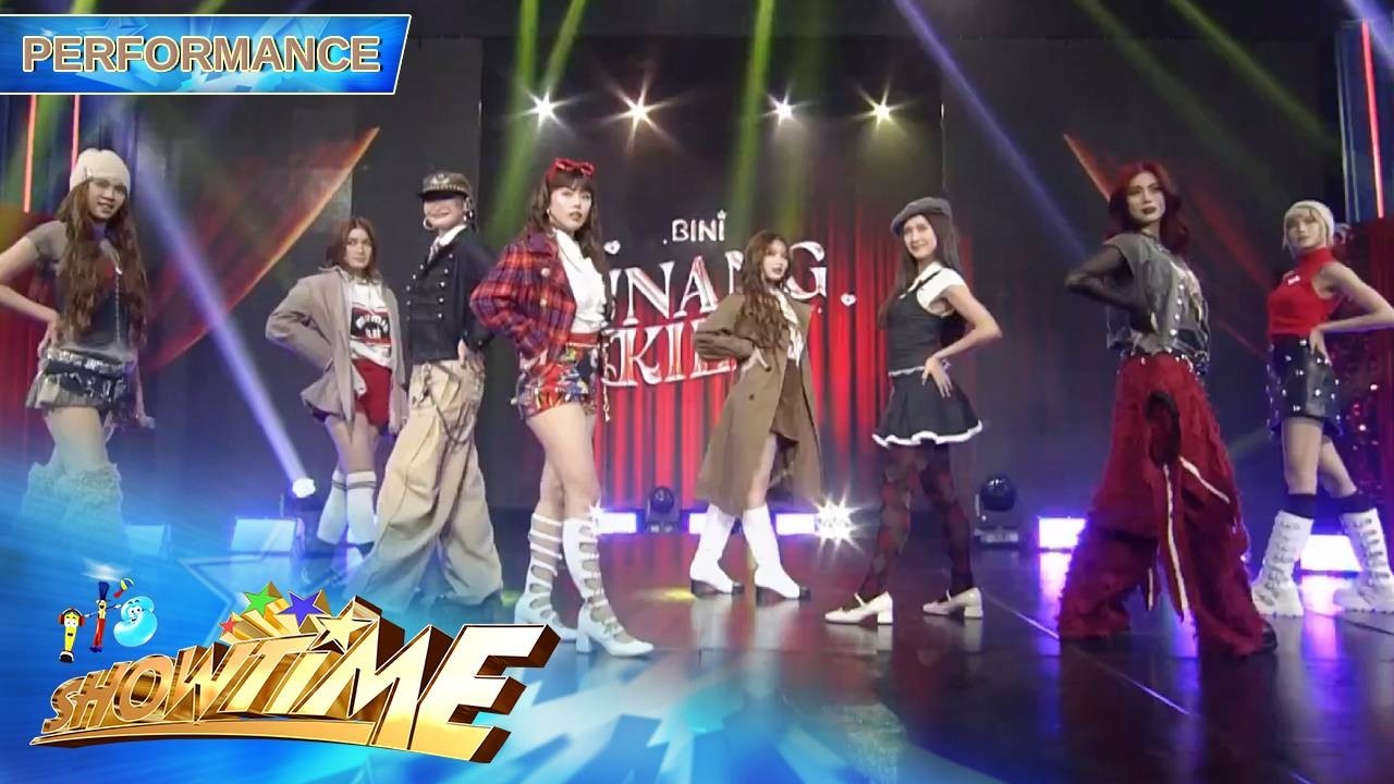 BINI performs their newest single 'Unang Kilig' on It's Showtime | It's ...