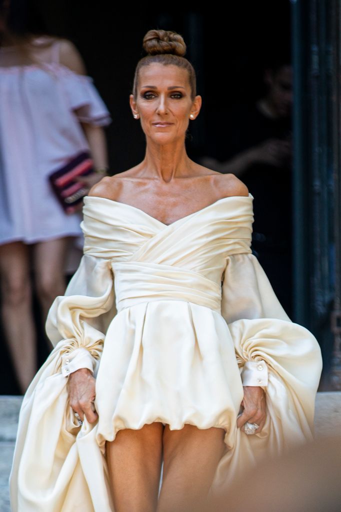 Celine Dion poses in skyscraper heels with $20K bag amid health battle