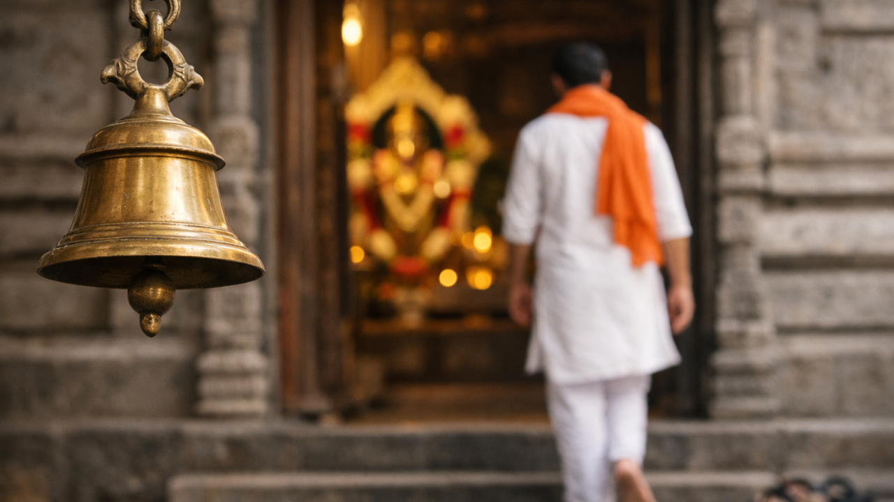 Why you shouldn’t ring the temple bell when exiting: The spiritual ...