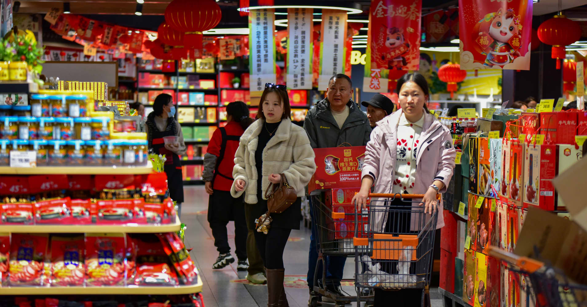 China consumer inflation hits three-year high as producer deflation eases