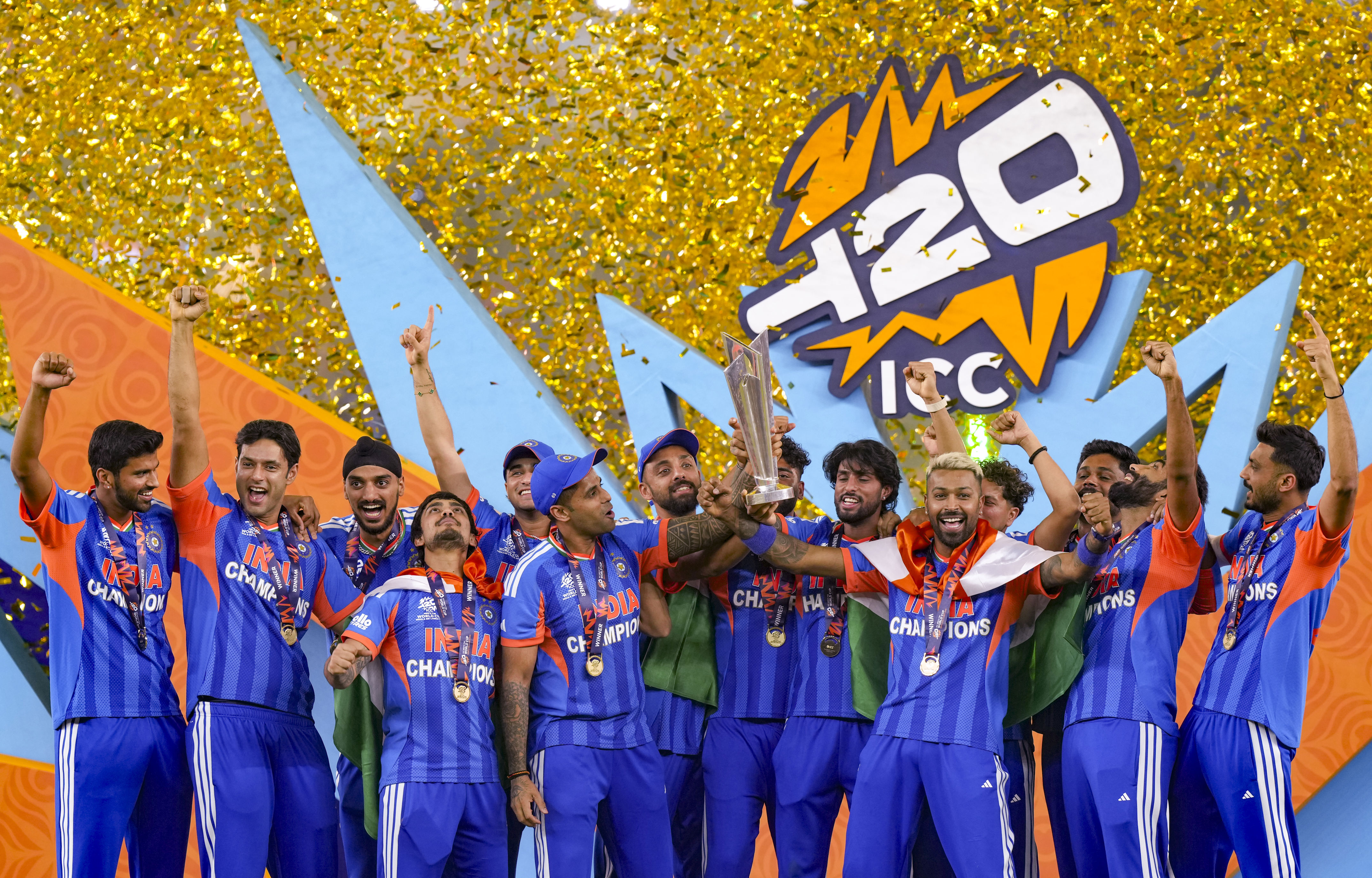 Rightful winners, best white-ball team: Cricket fraternity hails India ...