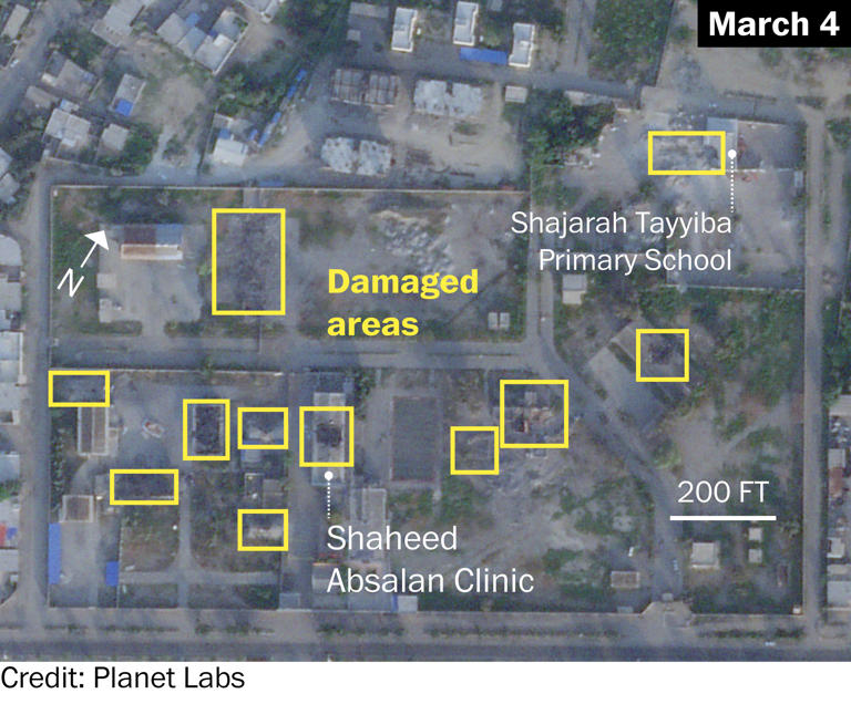 Video appears to show US Tomahawk hit naval base near Iranian school