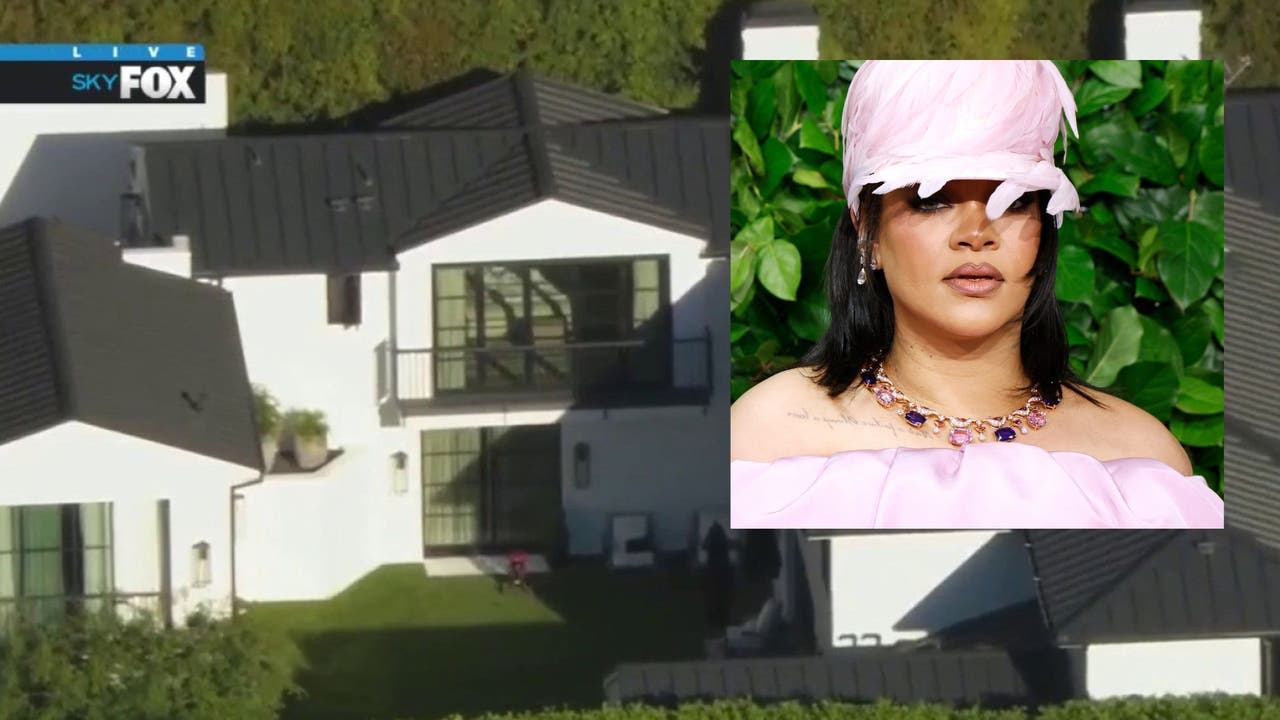 Rihanna's Beverly Hills home shot at while singer was inside