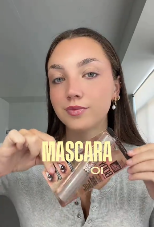 Trying the new Maybelline NY body mascara