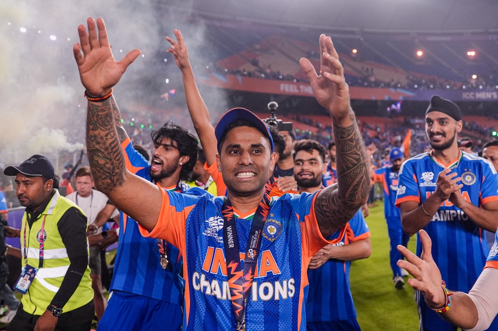 In photos: Inside India's T20 World Cup victory celebration at Narendra ...