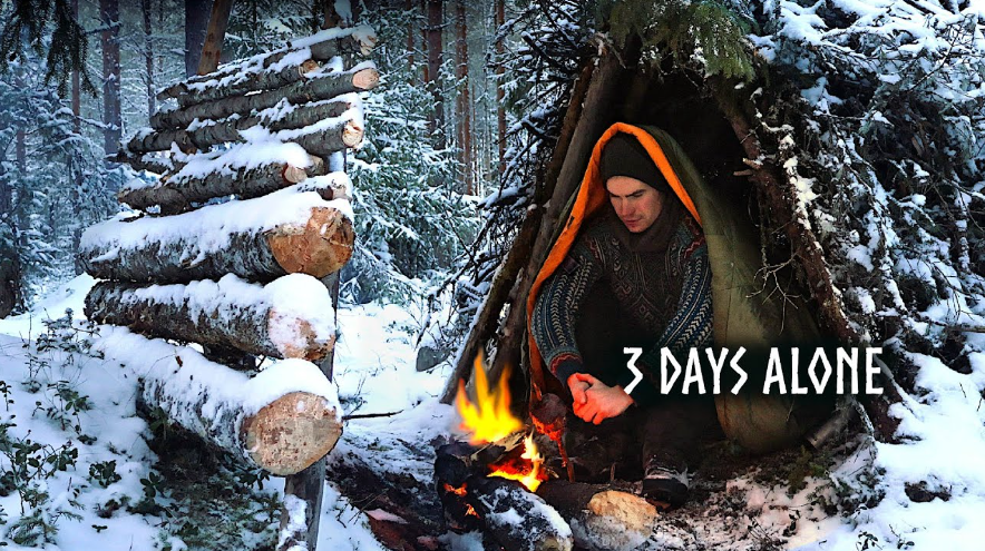 Lost in the snow: Finding shelter during 3 day winter camping