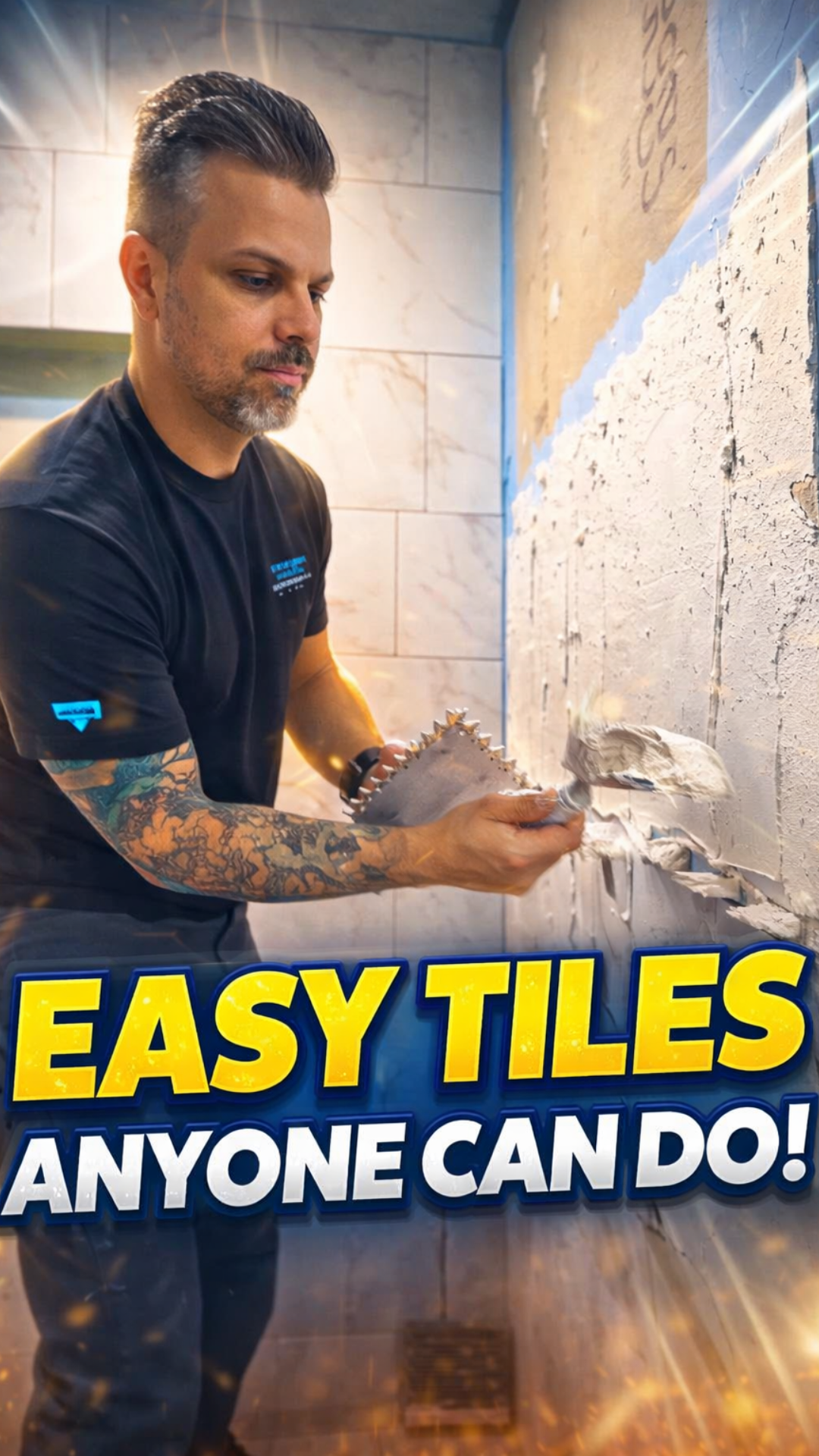 Stunning tile transformation: simple yet beautiful