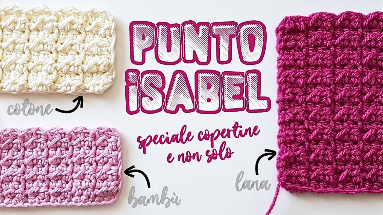 Punto Isabel Uncinetto Facile per Copertine