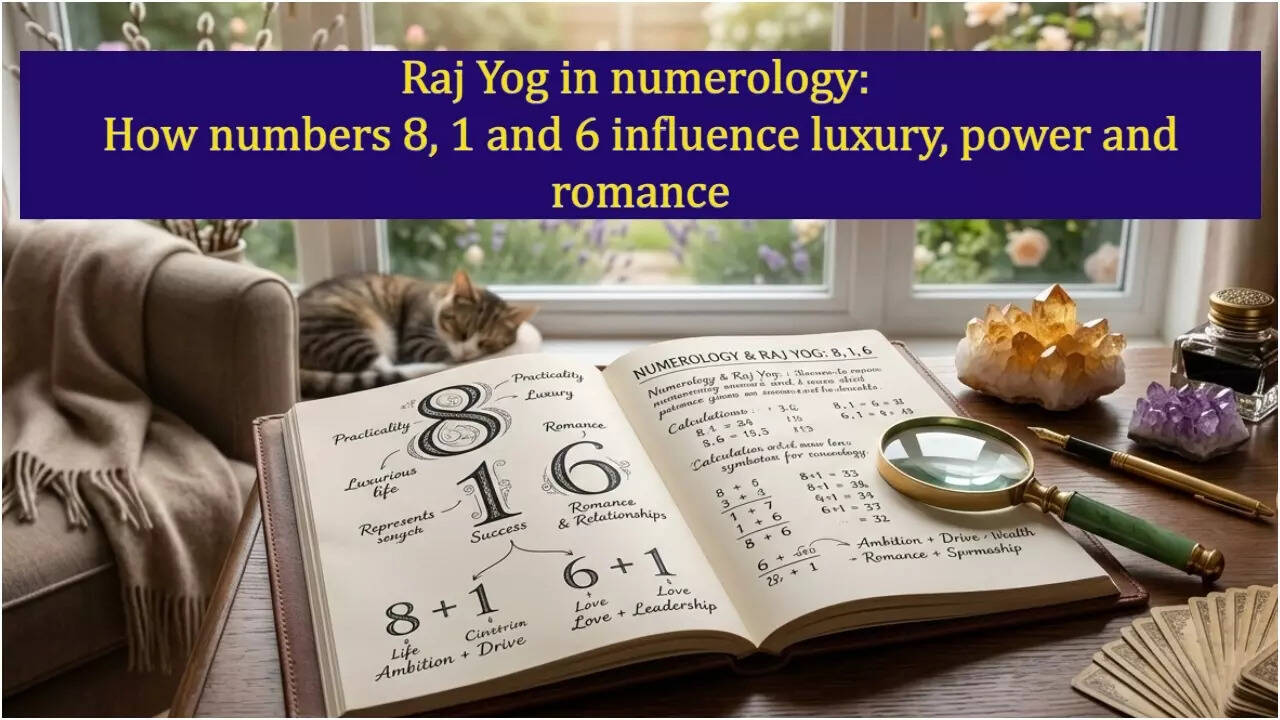 Raj yog in numerology: How numbers 8, 1 and 6 influence luxury, power ...
