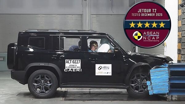 2026 Chery Jetour T2 earns 5-star ASEAN NCAP rating