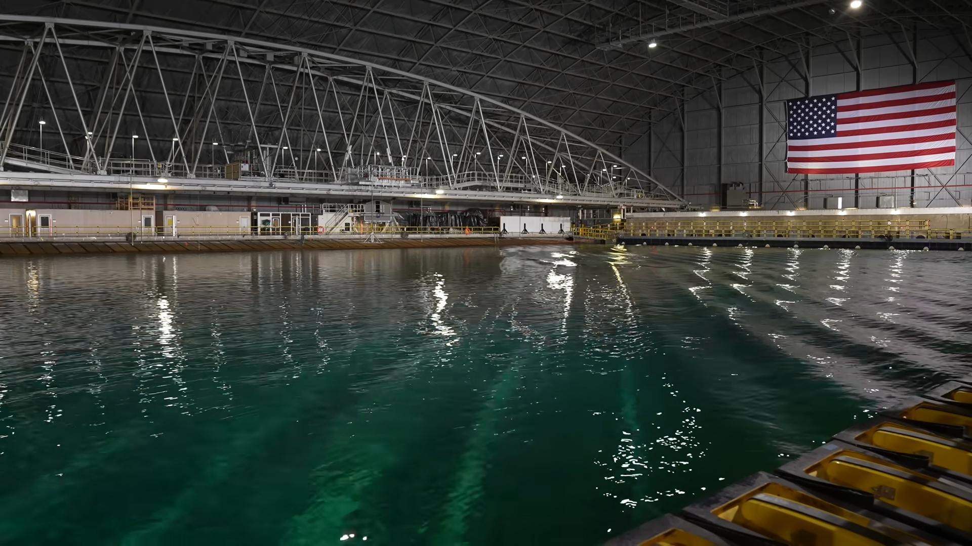 America built a giant indoor ocean to see if its warships survive