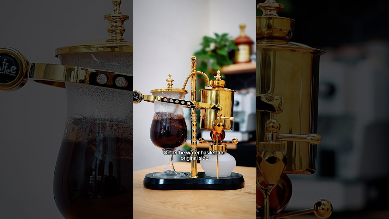 The most curious coffee brewer I own (the balance siphon)