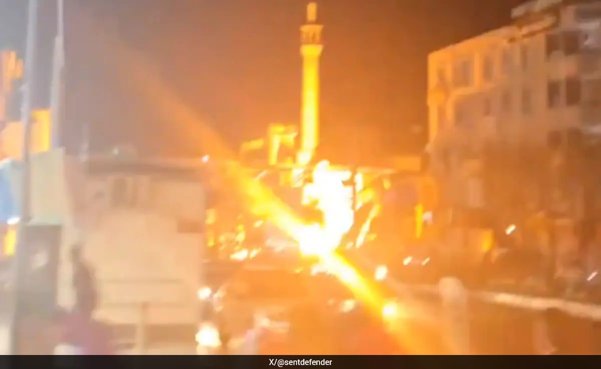 Video: Storm drains explode in Tehran after Israel strikes oil facilities