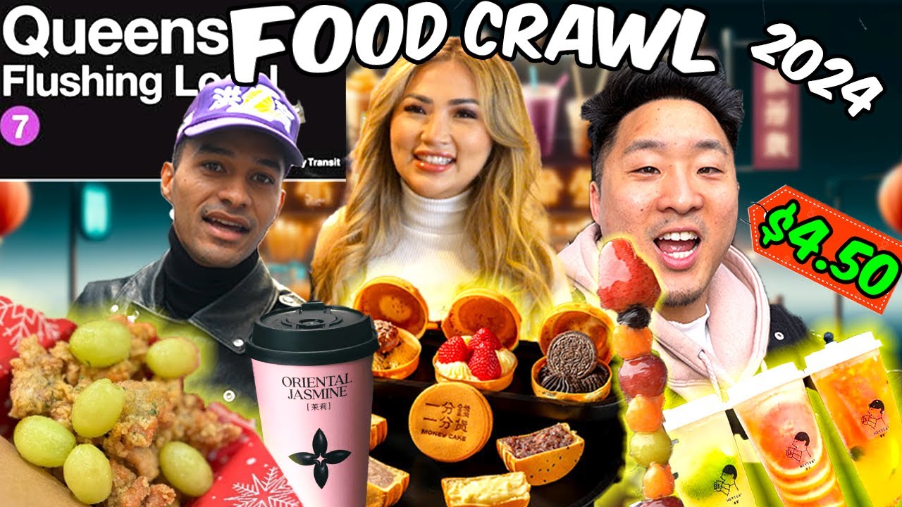 Explore affordable eats during a food crawl through Flushing