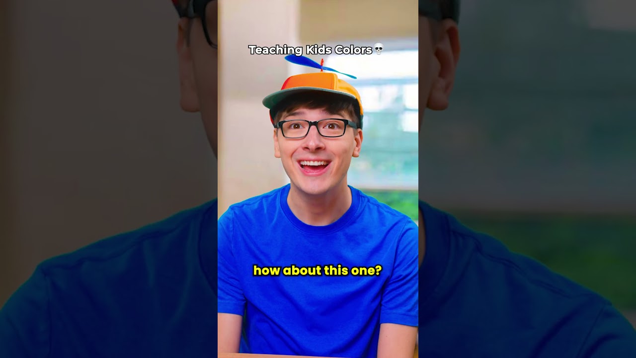 Teaching kids colors 💀