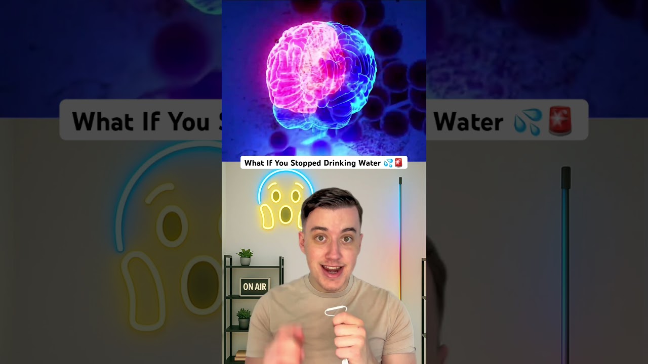 What actually happens to the body if you stop drinking water