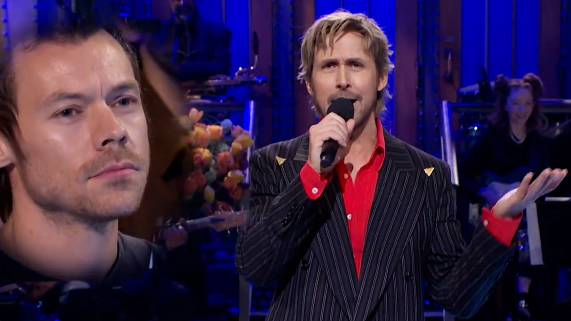 Ryan Gosling's SNL monologue gets interrupted by Harry Styles and it’s ...