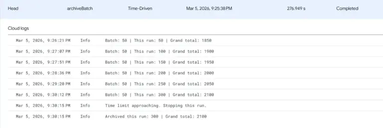 I had 500,000 unread emails. Here’s the script that cleared them overnight.